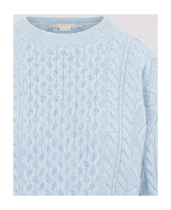 Stella McCartney Aran-knitted Long-sleeved Jumper