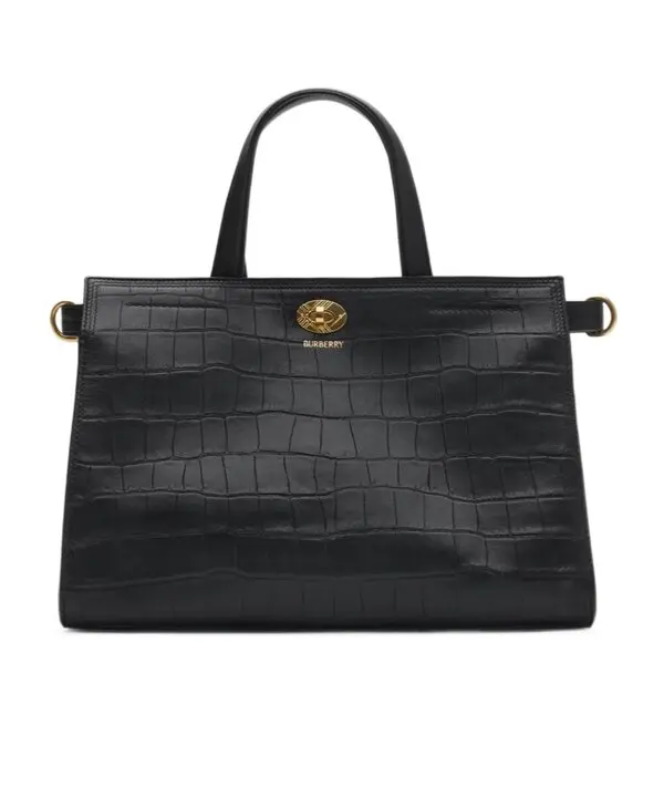 Burberry Small Cotswolds Tote - Black