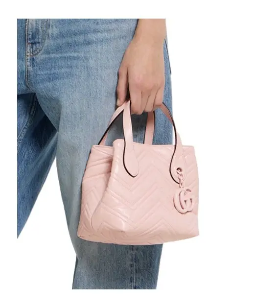 Gucci Gg Marmont Quilted Small Tote Bag