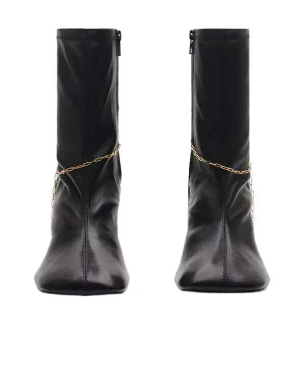 Burberry Square Toe Slinky Legging Boots