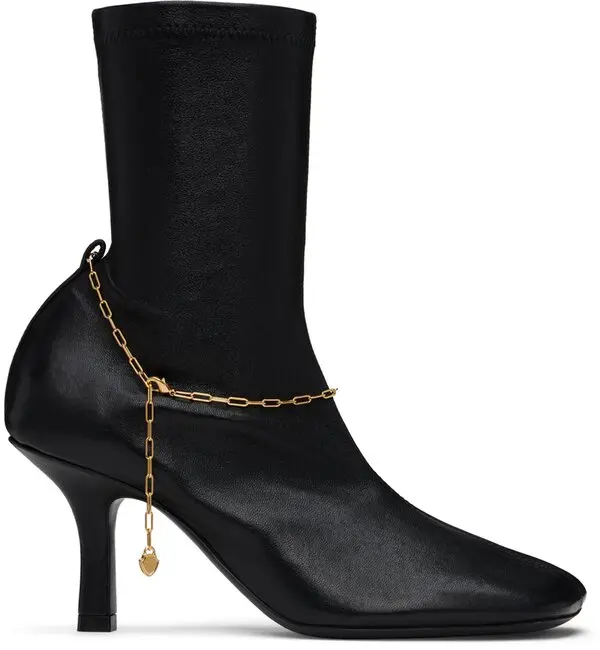 Burberry Square Toe Slinky Legging Boots
