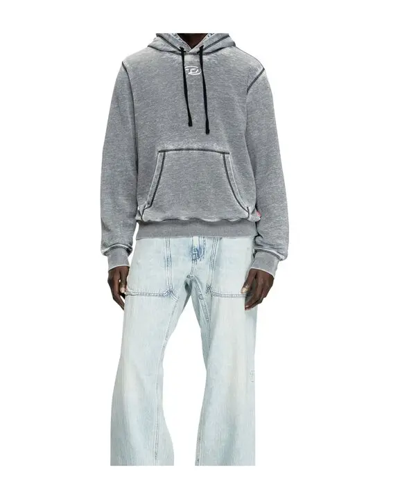 DIESEL® S-ginn-hood-div Drawstring Hoodie