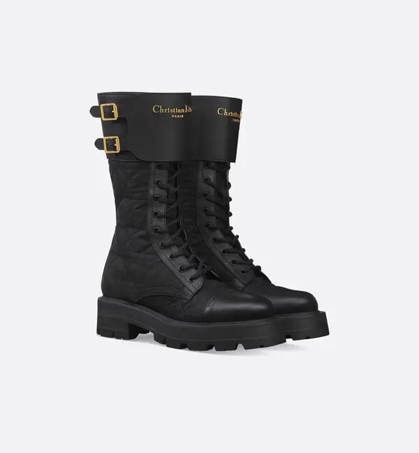 Dior D-trap Combat Boots