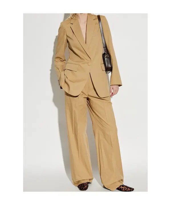 Dries Van Noten Long-sleeved Blazer - Beige