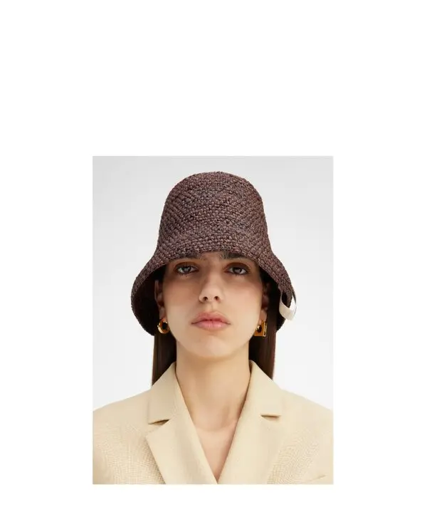 Jacquemus Le Bob Raphia Bucket Hat