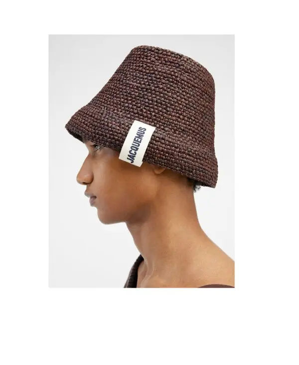 Jacquemus Le Bob Raphia Bucket Hat