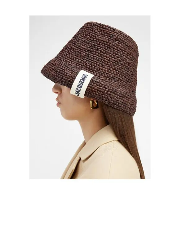 Jacquemus Le Bob Raphia Bucket Hat