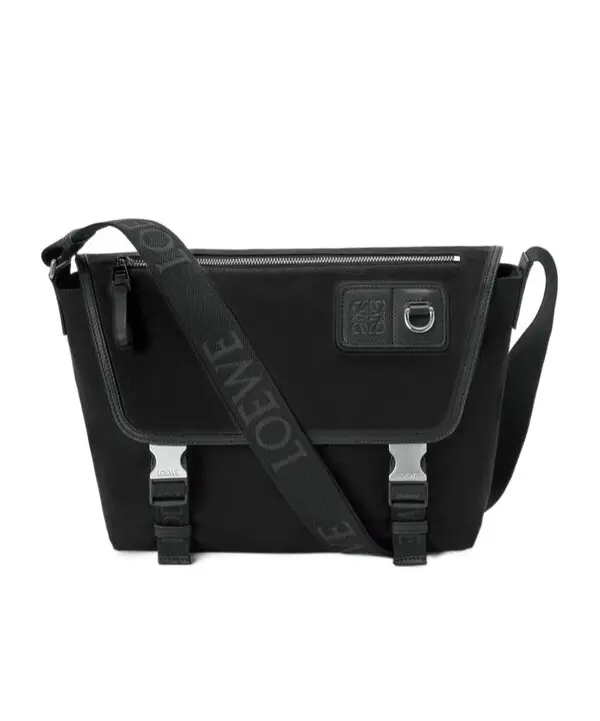 Loewe Medium Flex Messenger Bag - Black