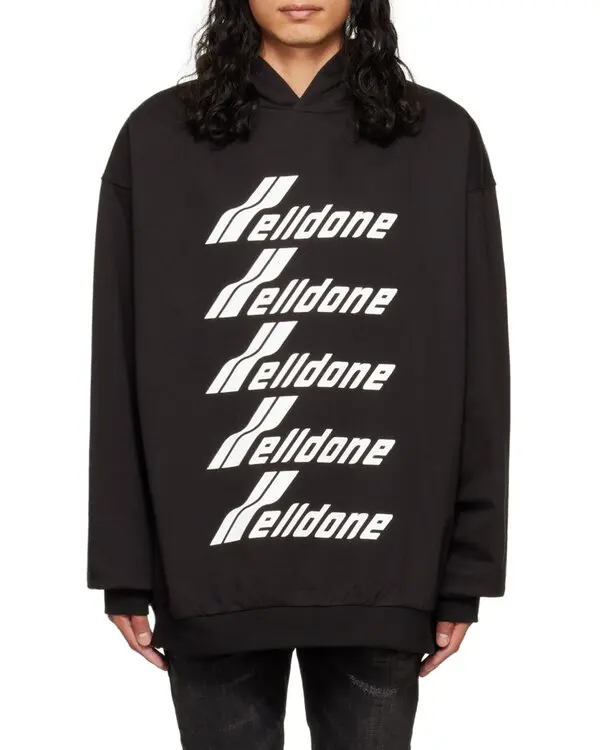 We11Done Logo Hooded Sweatshirt