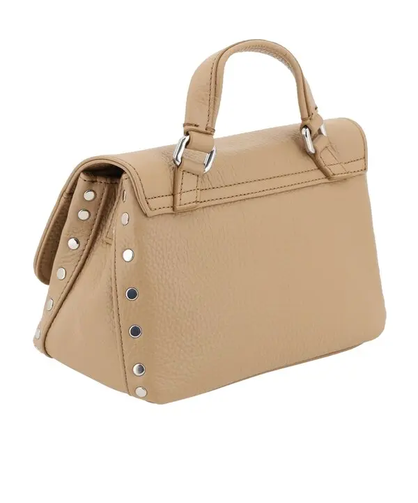 ZANELLATO Flip Shoulder Bag - Beige