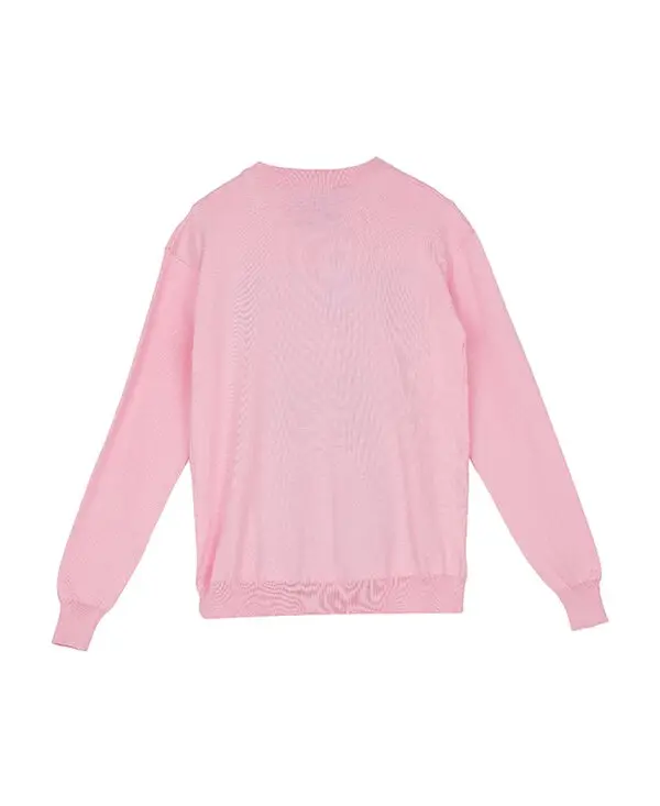 Moschino Knitted Pullover With Floral Detail