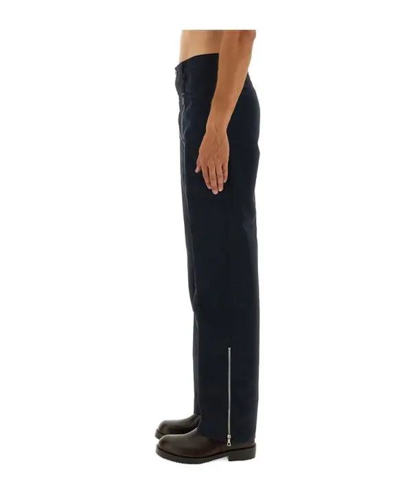 Dries Van Noten Zip-detailed Straight-leg Trousers