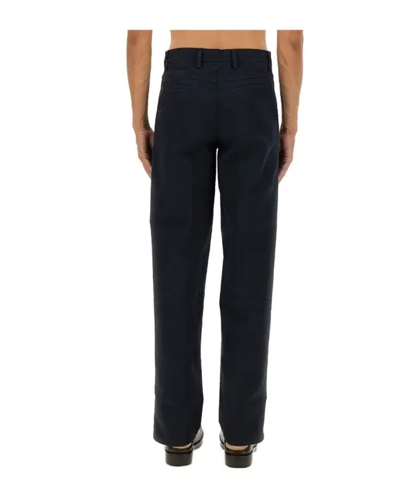 Dries Van Noten Zip-detailed Straight-leg Trousers