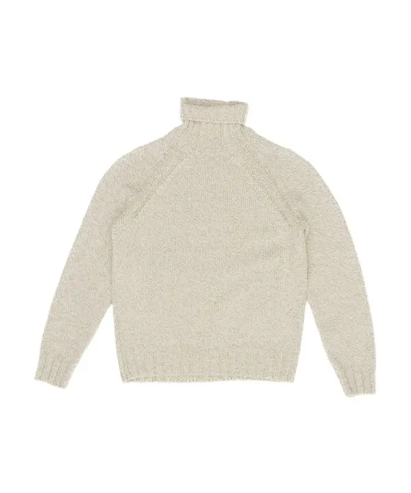 Zegna Knitted Turtleneck Jumper - Nude