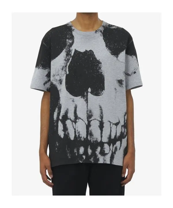 Alexander McQueen Skull Printed Crewneck T-shirt