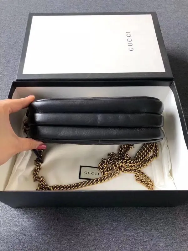 Gucci Gg Marmont Mini Chain Bag