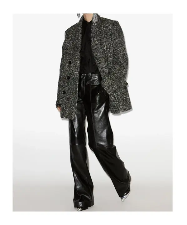 Isabel Marant Étoile Ciarra Tailored Leather Pants