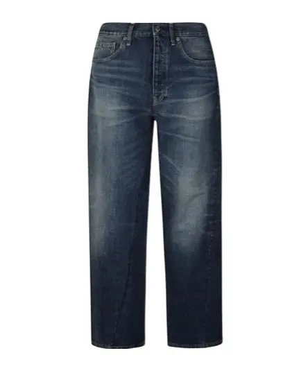 SUNFLOWER Logo-patch Straight-leg Denim Jeans - Black