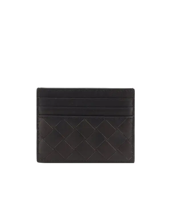 Bottega Veneta Rectangular Card Holder - Black
