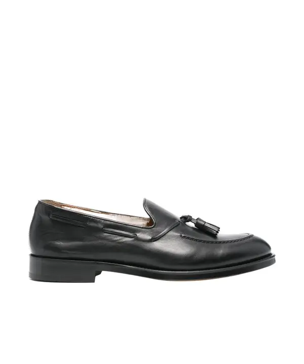 DOUCAL'S Leather Tassel Loafers