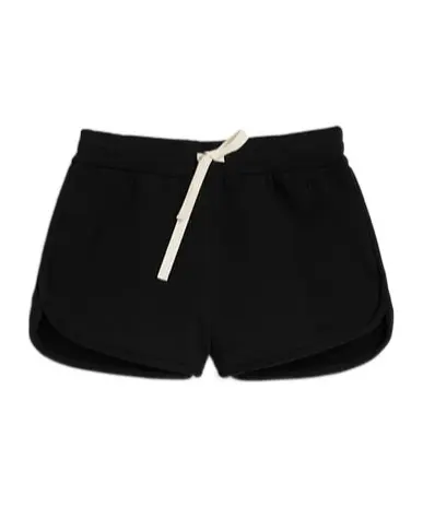 JIL SANDER Logo Embroidered Drawstring Shorts - Black