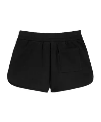 JIL SANDER Logo Embroidered Drawstring Shorts - Black