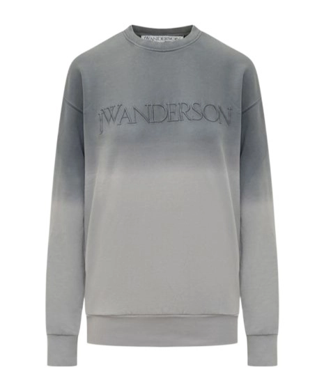 J.W.ANDERSON Logo Embroidered Tie-dye Sweatshirt - No