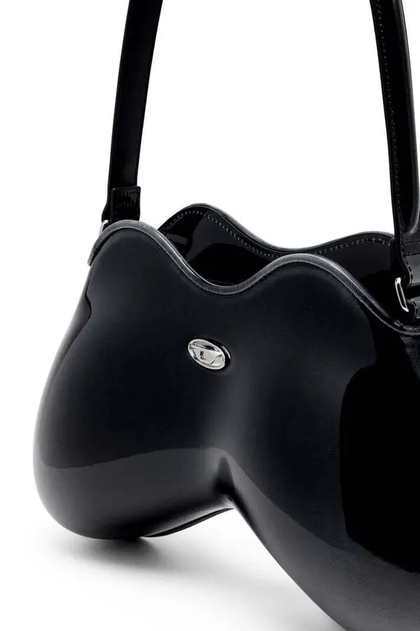 DIESEL® Double-d Rigid Shoulder Bag - Black