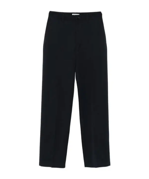 JIL SANDER Button-fastening Trousers - Navy