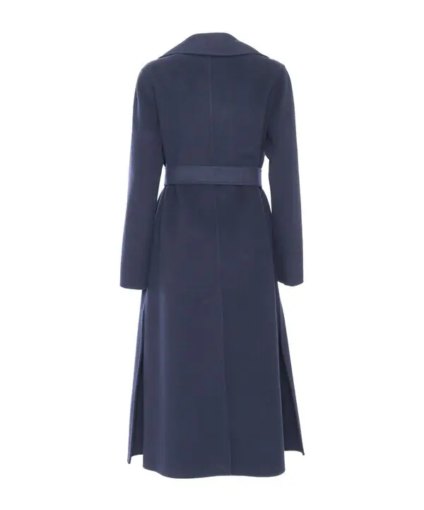 Max Mara Manu Belted Long-sleeved Coat