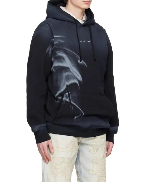 1017 Alyx 9sm Logo-print Wave Hoodie