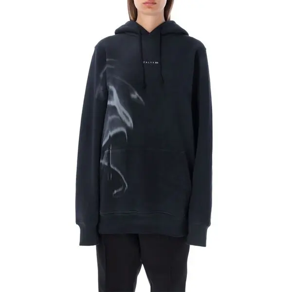 1017 Alyx 9sm Logo-print Wave Hoodie