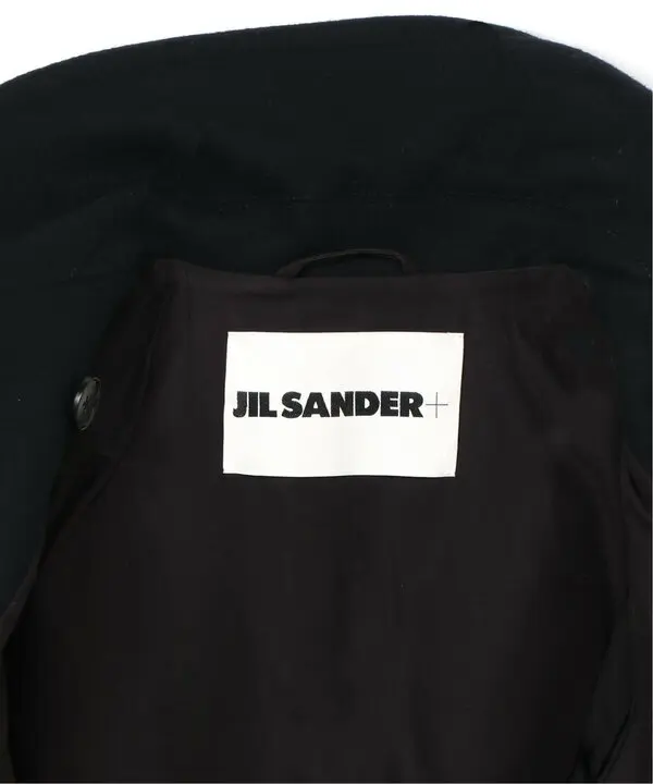 JIL SANDER Double-breasted Wool Jacket With Side Pockets