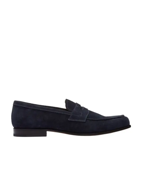 Church's Heswall Suede Slip-on Loafers - Black