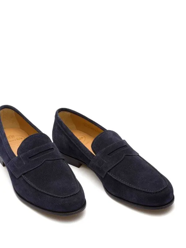 Church's Heswall Suede Slip-on Loafers - Black