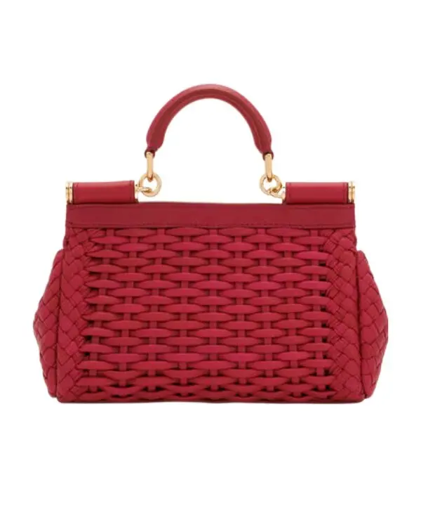 Dolce & Gabbana Small Woven Shoulder Bag