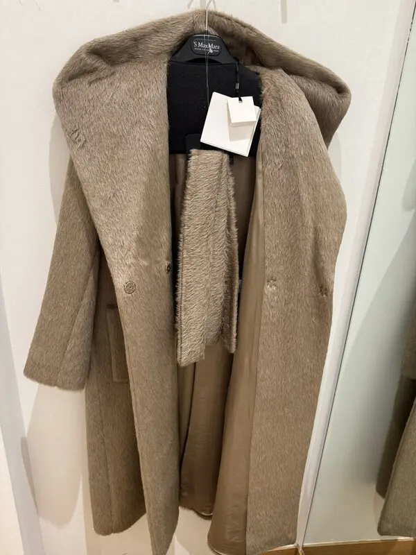 Max Mara Eliana Belted Coat - Nude