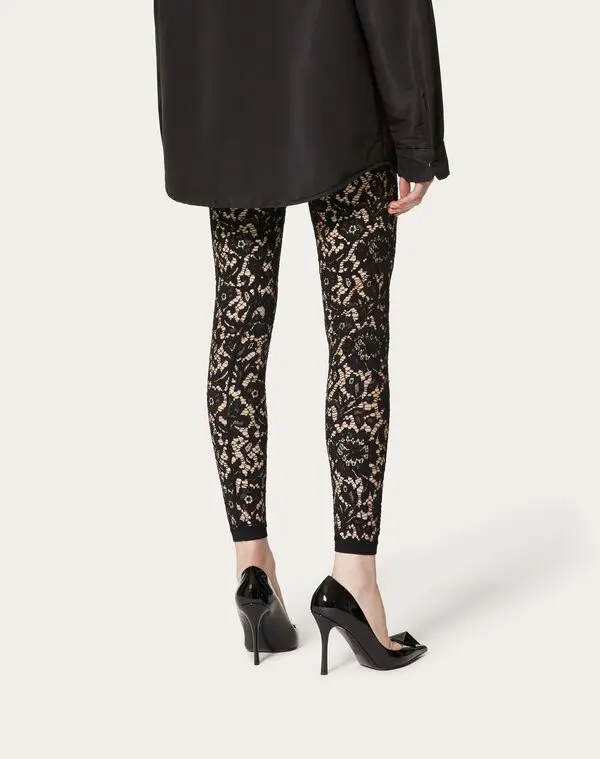 Valentino Garavani Stretch Lace Leggings