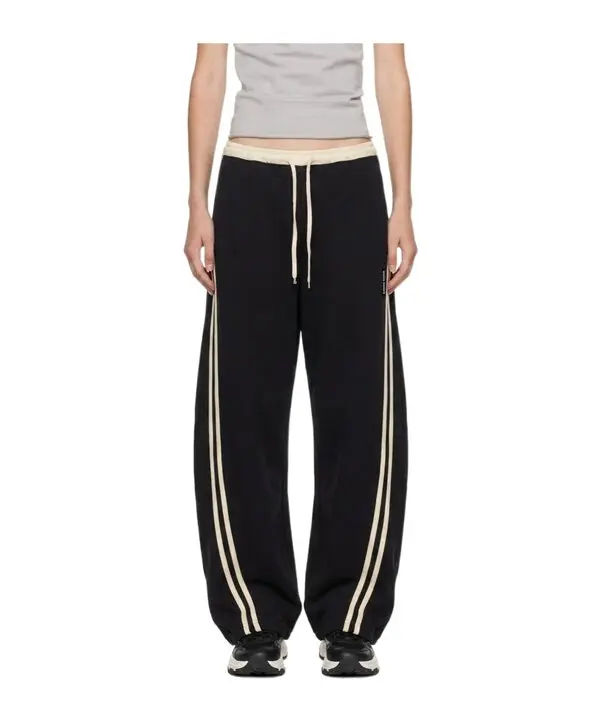 Marissa Chiara Drawstring Sweatpants With Stripe Detail