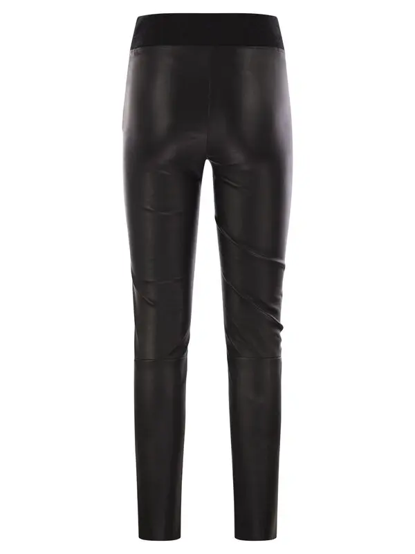 Brunello Cucinelli Leather Leggings