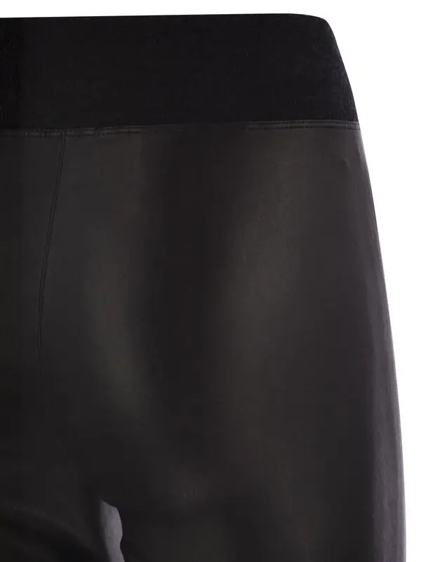 Brunello Cucinelli Leather Leggings