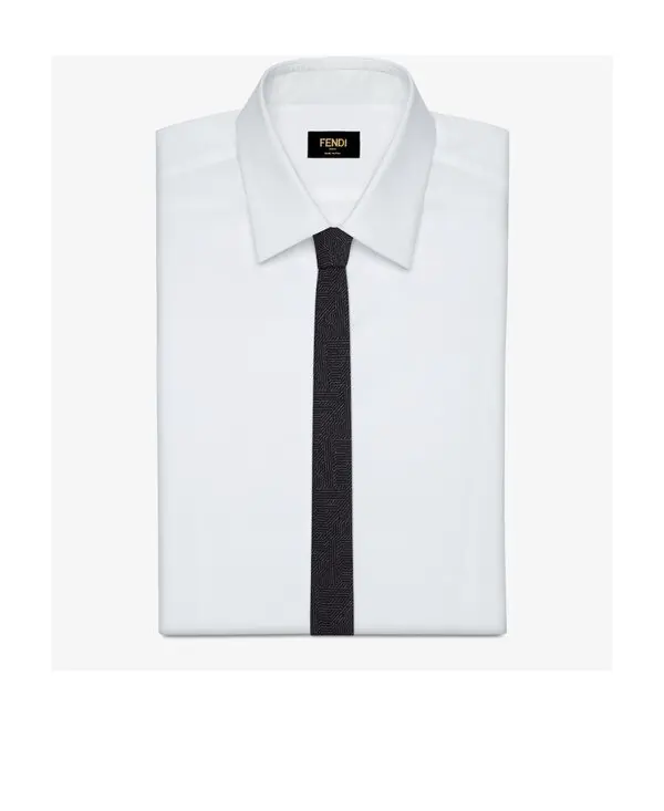 Fendi Pointed-tip Neck Tie