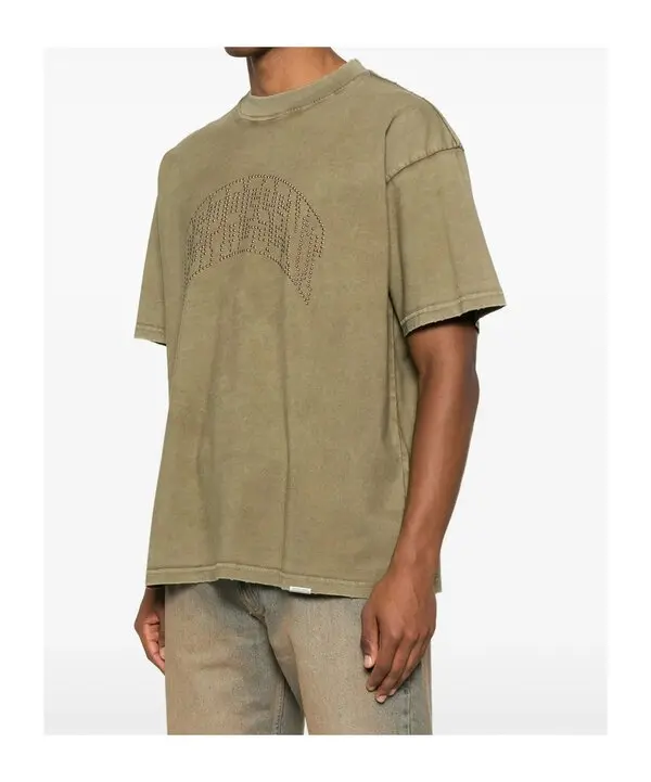 REPRESENT Logo Faded T-shirt - Green