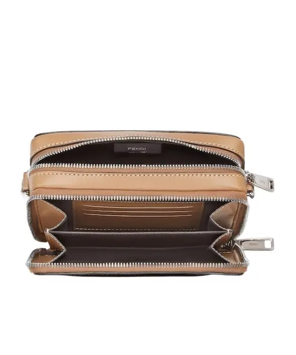 Fendi Logo Plaque Zipped Camera Case