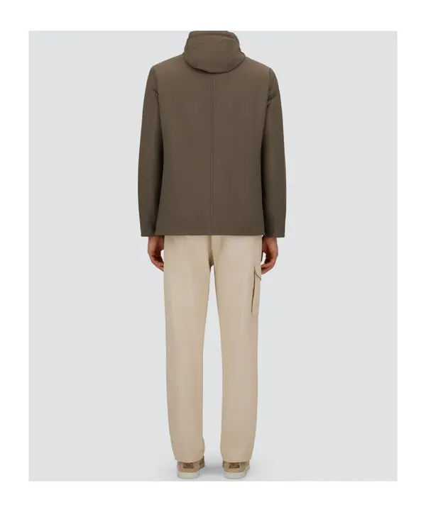 Herno Hooded Blazer With Classic Lapel - Gray