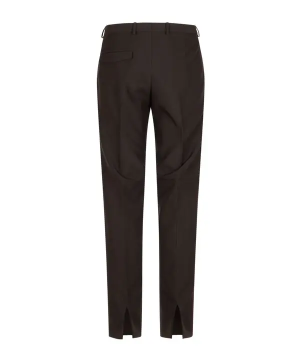 Gucci Technical Panama Trousers - Dark Brown