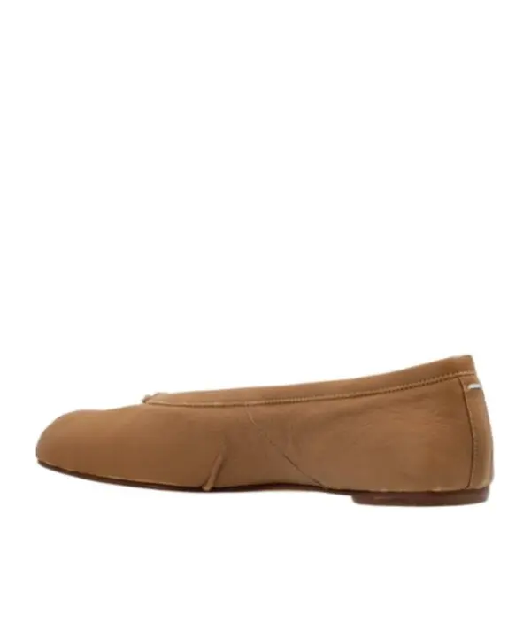 MAISON MARGIELA Tabi Toe Slip-on Ballerina Flats - Nude