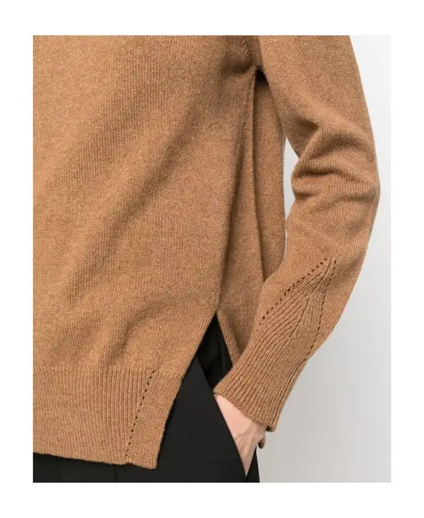 A.p.c. Crewneck Jumper With Side Slits