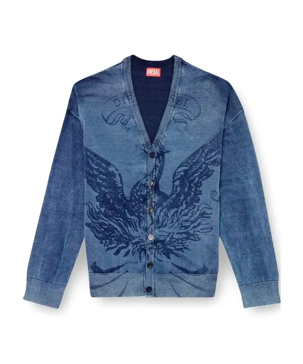 DIESEL® K-fenicar Indigo Cardigan