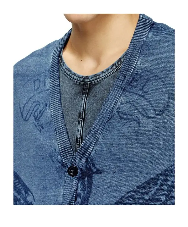 DIESEL® K-fenicar Indigo Cardigan